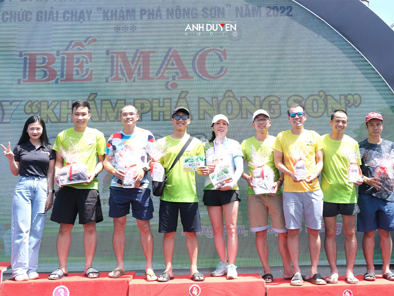 AnhDuyen Audio Đồng Hành Cùng Giải Chạy "Khám phá Nông Sơn 2022"